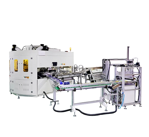 5 Color Servo Horizontal Turntabele Screen Printing Machine: well-printer